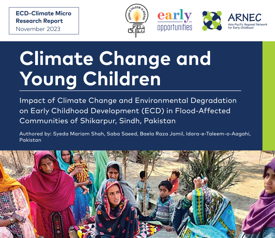 Pakistan: Climate Change for Young Children. Micro Research | ARNEC